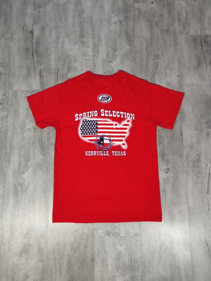 T-shirt Spring Selection Kerrville Texas Y2k Rouge Taille S Homme ...
