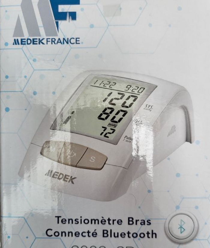MEDEK France Tensiomètre bras Tension Intelligent Impulsion Connecté ...