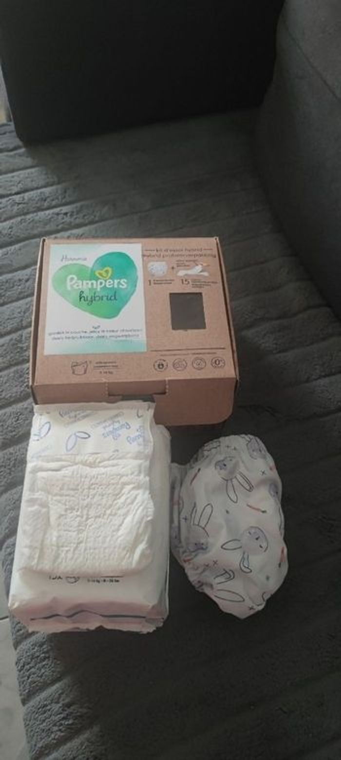 kit Couche réutilisable Pampers - Pampers - Naissance - 0 mois | Beebs ...
