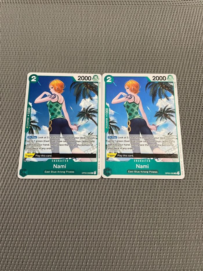 Lot Carte One Piece Nami OP03-030 R Pillars of Strength - OnePiece | Beebs by Kiabi