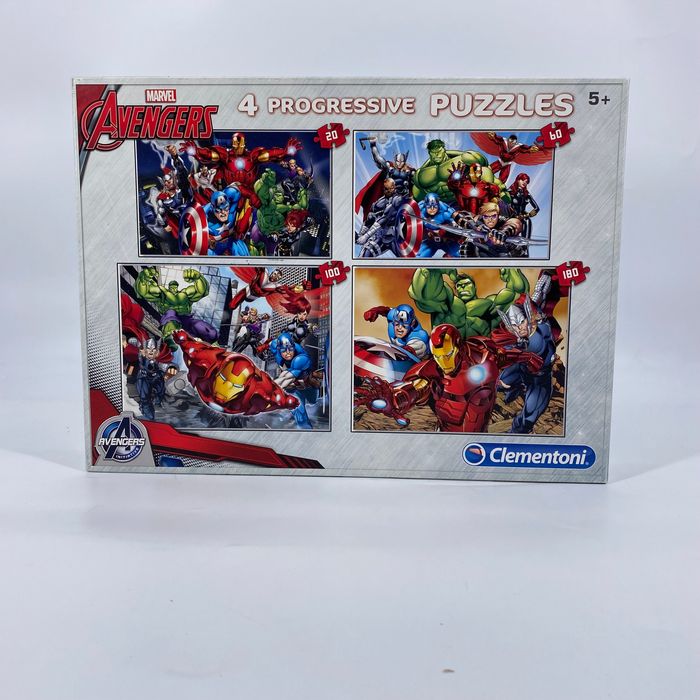4 Puzzles Progressifs - Marvel Avengers - Clementoni | Beebs by Kiabi