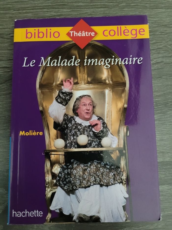 Le malade imaginaire biblio collège moliere hachette - Bibliocollege ...