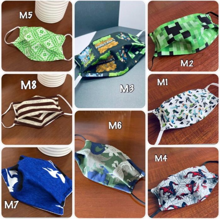 Masque enfant Minecraft - Minecraft | Beebs