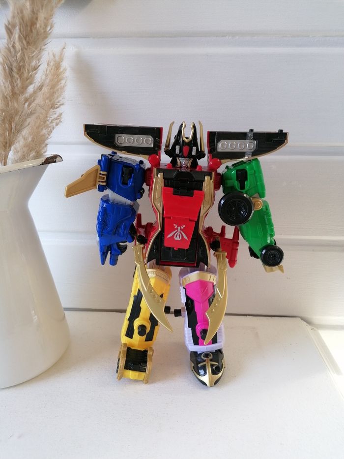 Power rangers super megaforce dx robot Megazord legendary transformable ...