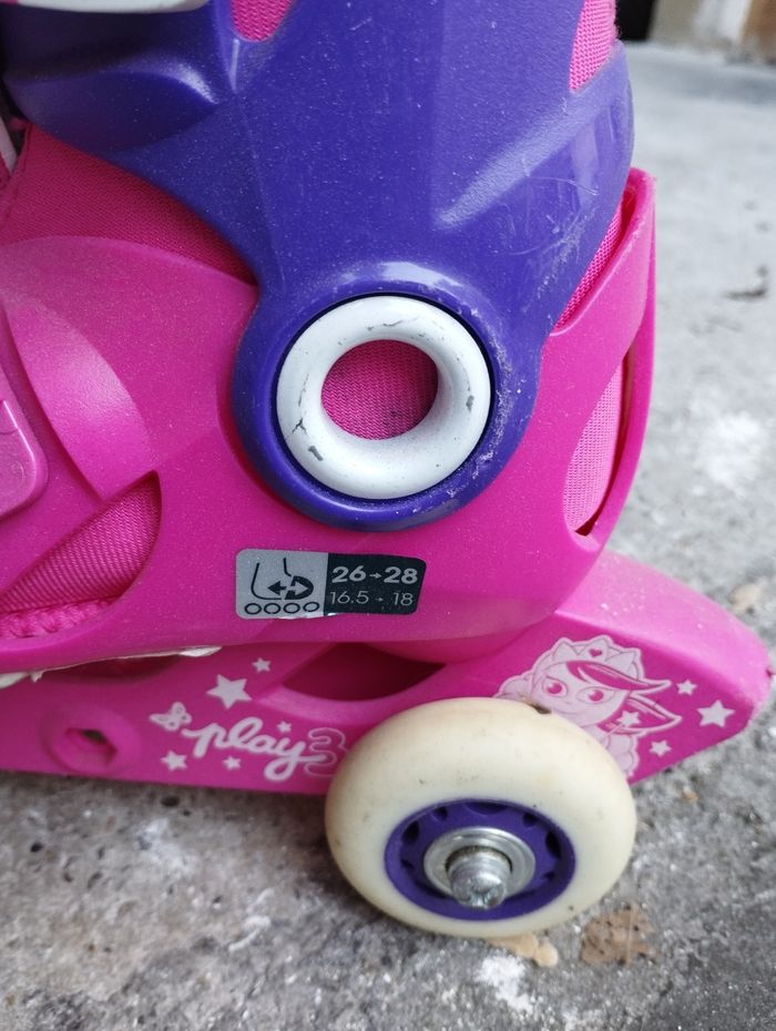 Rollers T 26-28 avec protection - Décathlon | Beebs