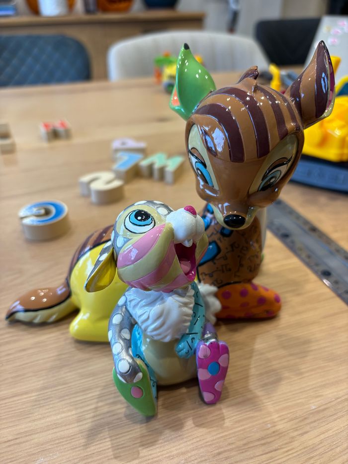 Figurine Disney britto Bambi et panpan - Disney | Beebs