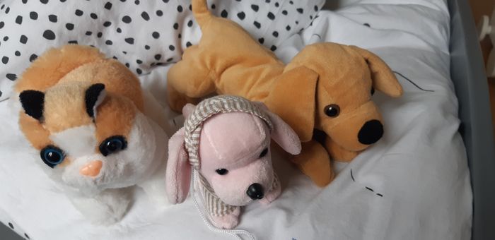 Lot de 3 peluches animaux | Beebs by Kiabi