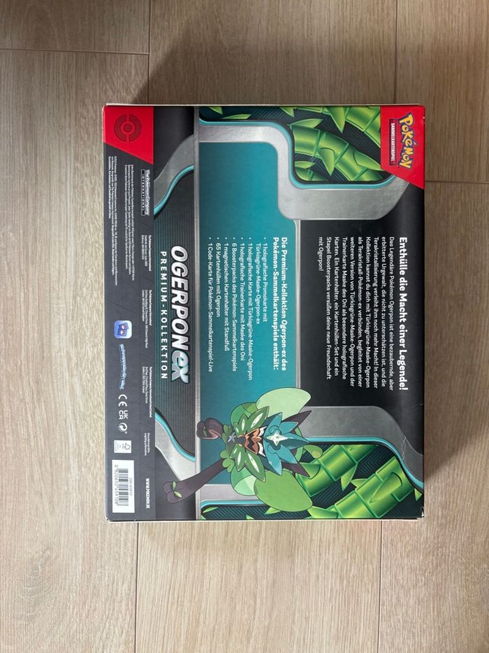 Coffret ogerpon premium Pokémon collection : Achat occasion | Coffrets ...