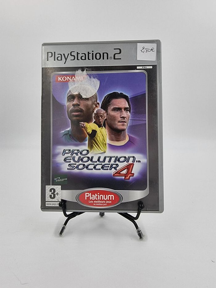 Jeu PS2 Pro Evolution Soccer 4 (Platinum) en boite, sans notices ...