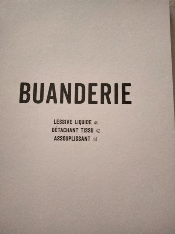 Livre intitulé fabriquer sa lessive son dentifrice son shampooing ses ...