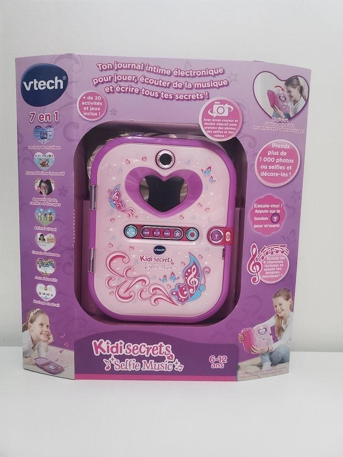 VTECH - Kidisecrets Selfie Music Rose. - VTech | Beebs