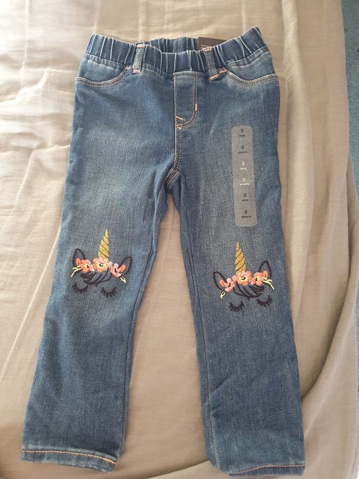 Jean fille licorne gap - Gap - 3 ans | Beebs
