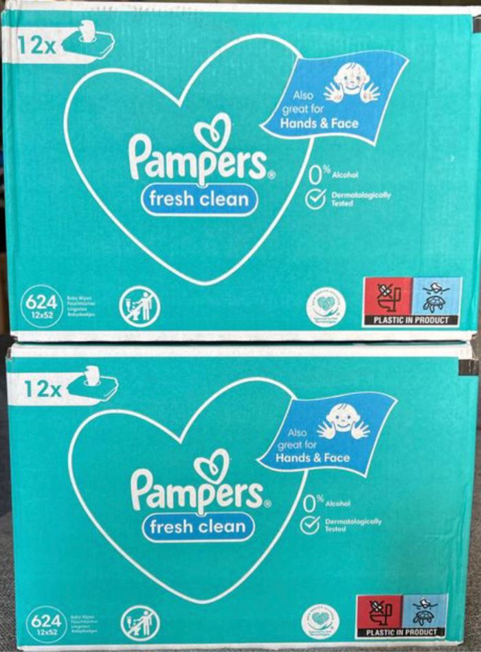 2 carton de Lingettes Pampers Fresh clean - Pampers | Beebs