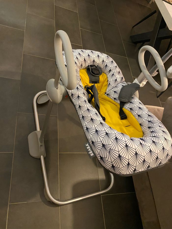 Transat relax : Achat occasion | Nacelles Béaba Jaune Neuf, sans étiquette