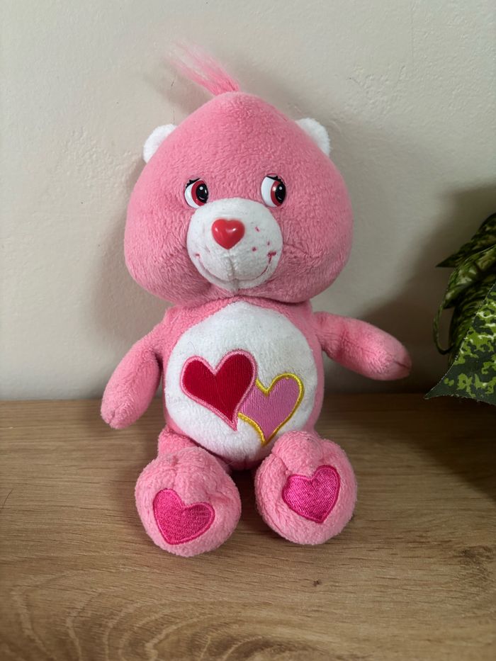 Peluche vintage bisounours grocheri cœur rose care bears - Care Bears | Beebs