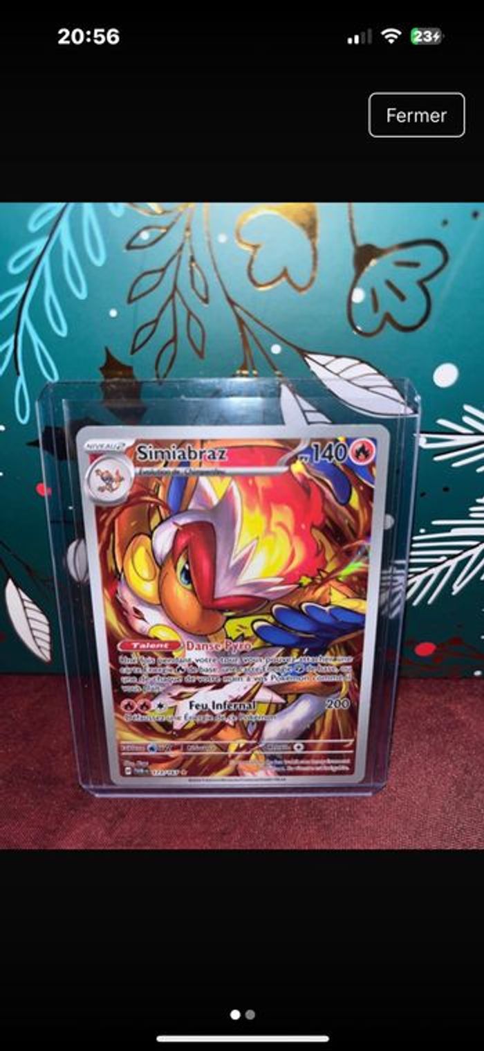 Carte Pokémon simiabraz full art : Achat occasion | Cartes Pokémon à l ...