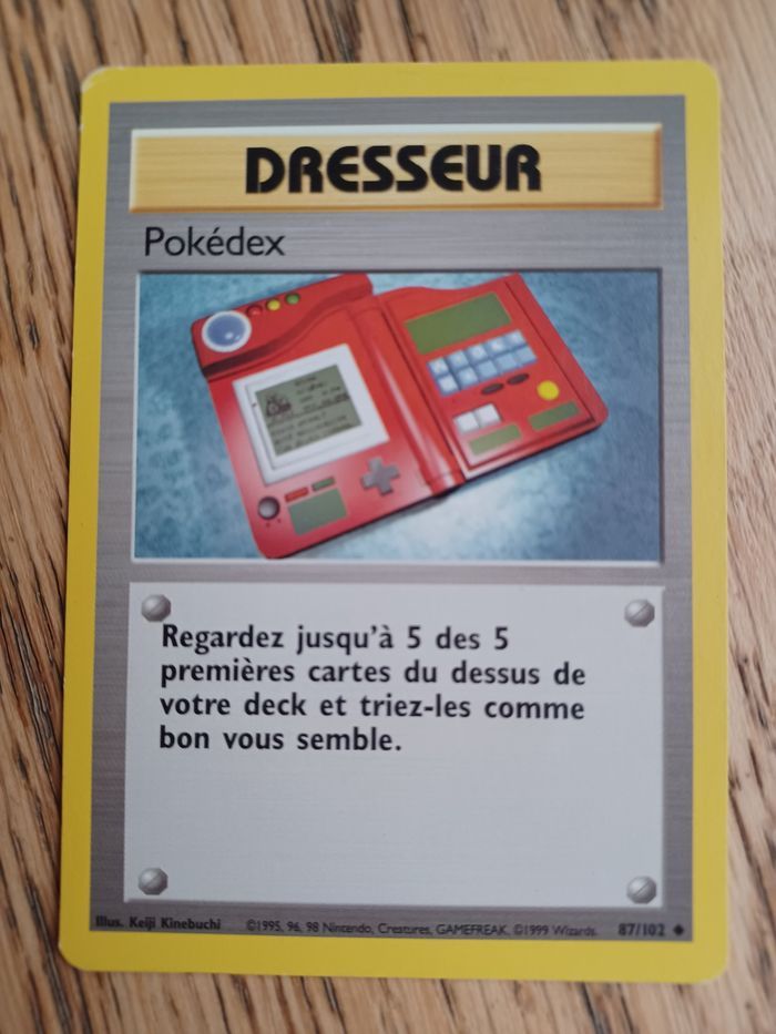 Carte Pokemon Pokedex - Édition Base 87 / 102 - Pokemon | Beebs by Kiabi