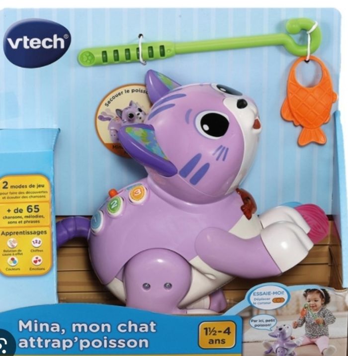Mina le chat : Achat occasion | Jouets d'activité et Montessori VTech ...