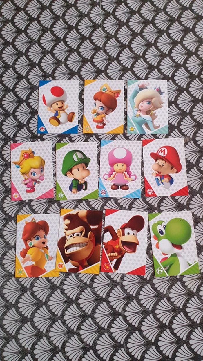 Carte de collection Super Mario Panini à l'unité - Super Mario | Beebs ...