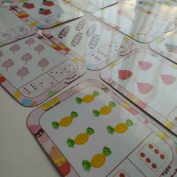 Cartes à pinces gourmandise + 6 pinces en bois | Beebs by Kiabi