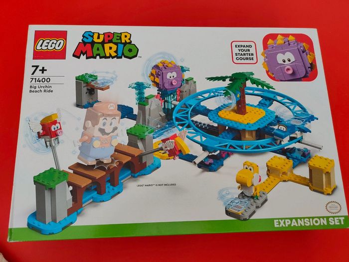 Lego Super Mario - L'ensemble d'Extension La Plage du Maxi Oursin ...