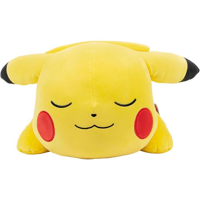 Pikachu endormi Peluche Pokémon - 45cm - Pokemon | Beebs