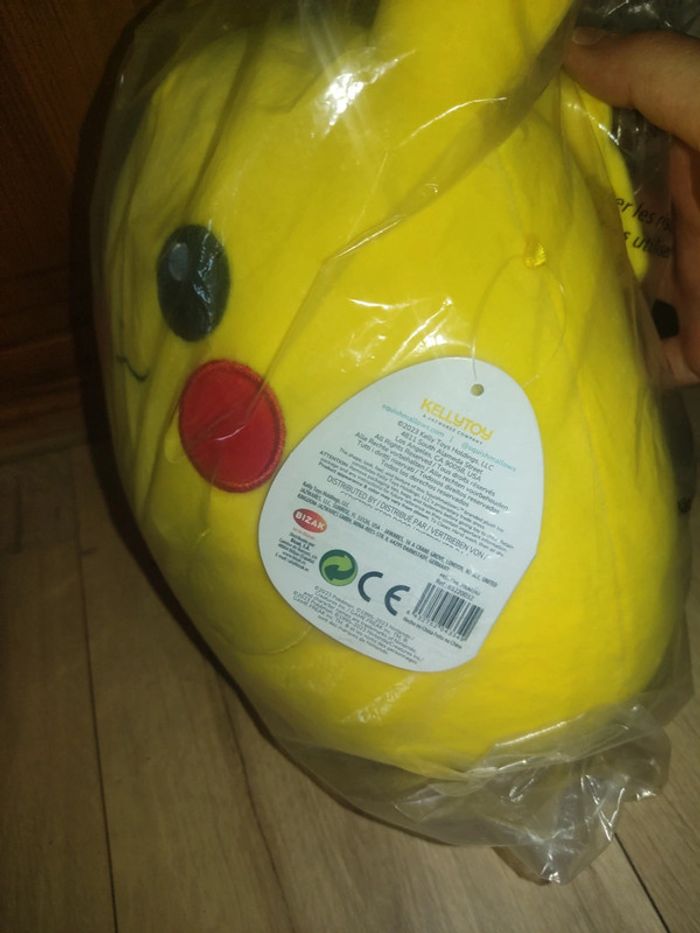 Peluche pokémon plush pikachu squishy squishmallow 25cm - Pokémon | Beebs