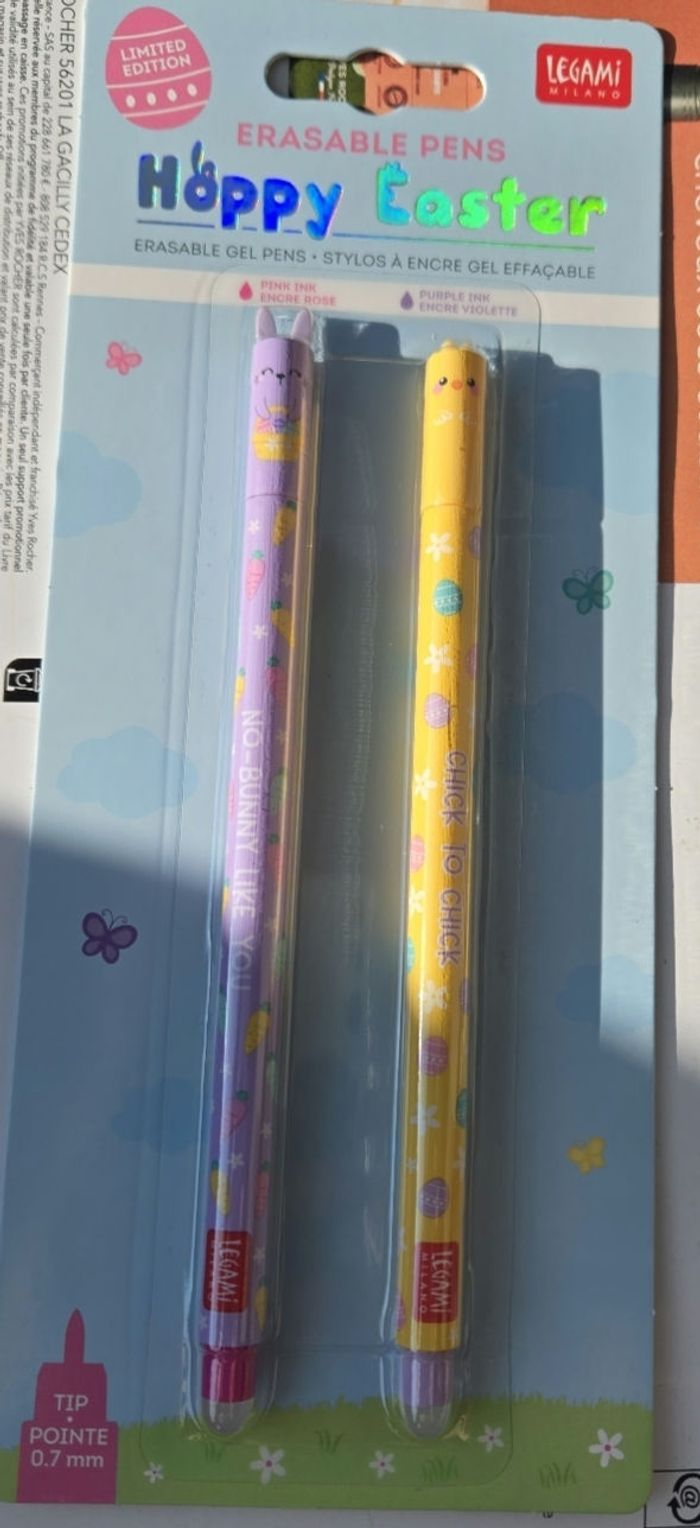 Stylos Legami Pâques : Achat occasion | Ecriture et correction Legami ...