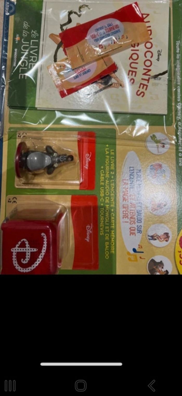 2Eme audioconte magique collection altaya deagostini livre et figurine ...