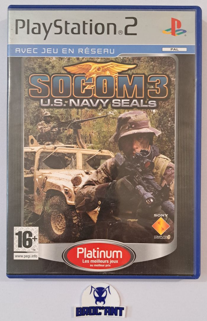 Socom 3 US Navy Seals Sony PlayStation 2 PS2 - Playstation | Beebs