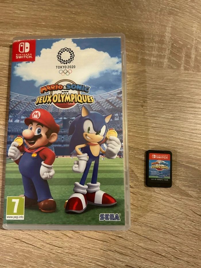 Mario & sonic aux jeux olympiques Tokyo 2020 jeu Nintendo switch | Beebs