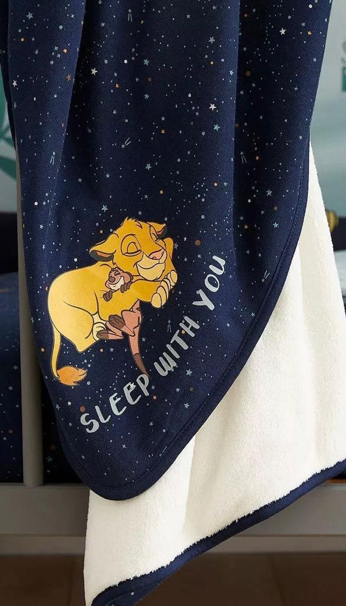 Couverture bébé Simba du roi lion : Achat occasion | Couettes Disney ...