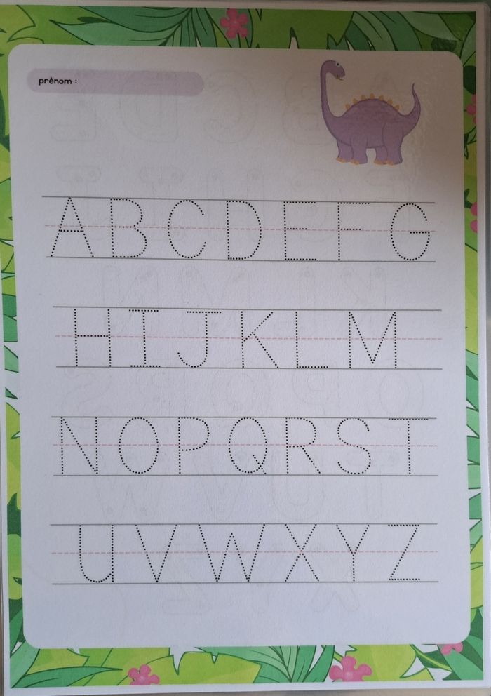 Graphisme alphabet - Alphabet | Beebs