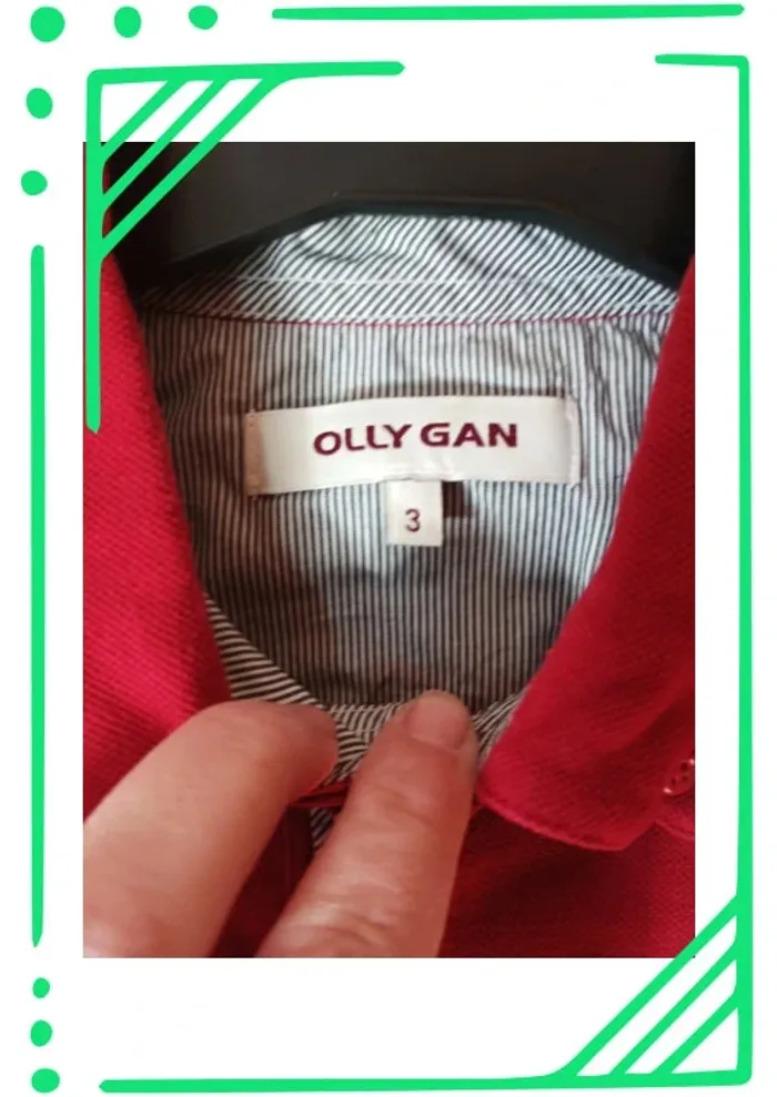 Polo Olly Gan rouge taille L - Olly Gan | Beebs by Kiabi