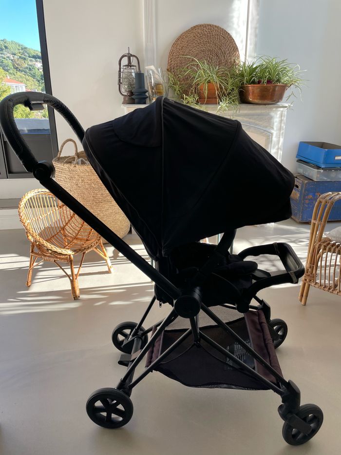 Poussette Châssis + Assise Cybex Platinum Mios noir mat : Achat ...