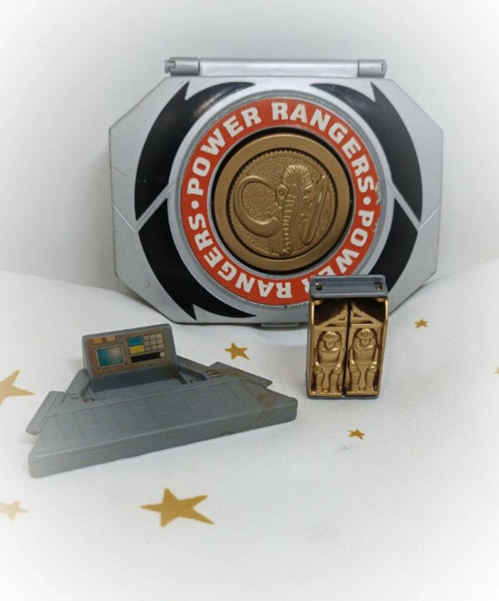 Morphin power rangers micro base playset pyramide mammouth bandai Polly ...