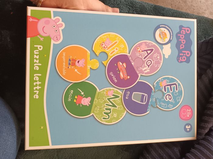 Jeu de lettre alphabet peppa pig : Achat occasion | Apprendre à lire ...
