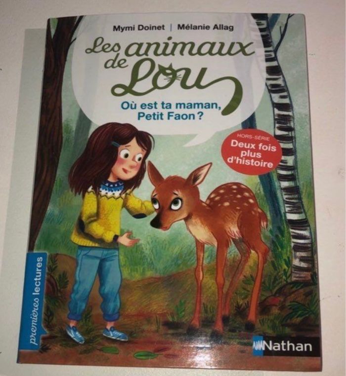 Livre Les animaux de Lou : Où est ta maman petit faon ? : Achat occasion | Autres livres Nathan ...