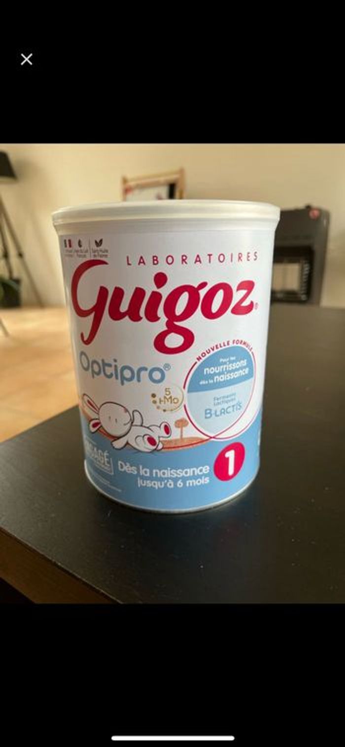 Lait Guigoz 1er âge - Guigoz | Beebs