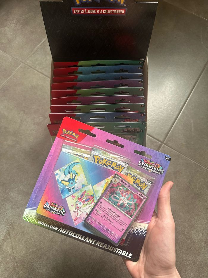 Tri pack de la collection évolution - Pokemon | Beebs