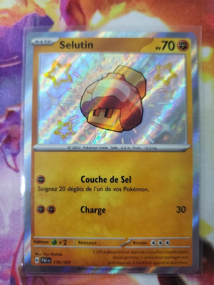 Selutin shiny 176/091 Pokémon Destinées de Paldéa - Pokemon | Beebs by ...
