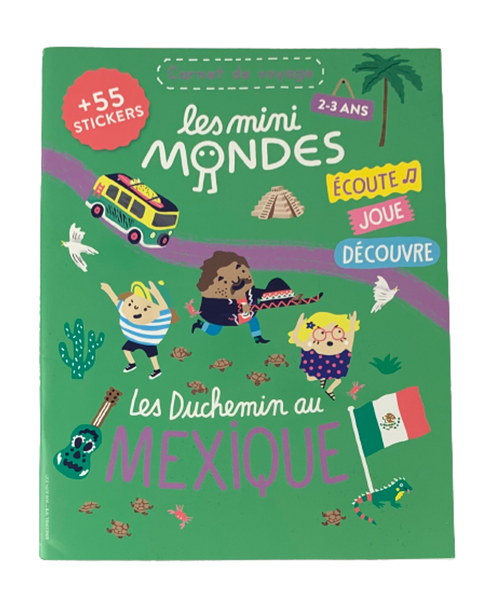 Le Carnet de voyage Mexique - 2-3 ans - Neuf | Beebs