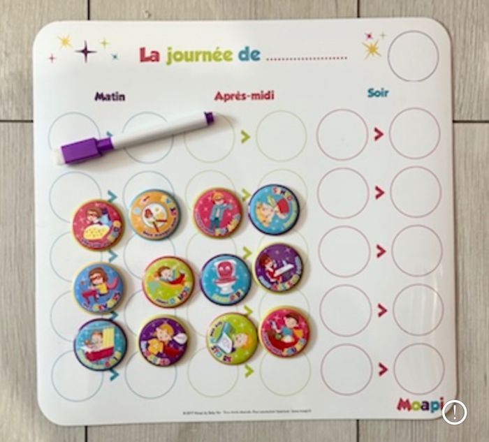 Tableau de routine enfant Moapi - Moapi | Beebs