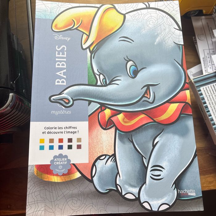 Coloriage mystère babies Disney hachette - Hachette | Beebs