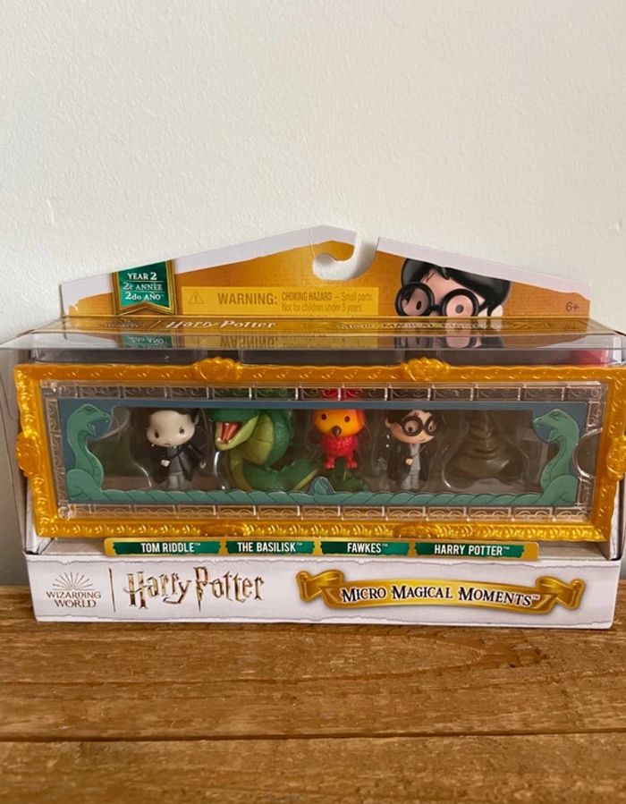 Coffret de 5 figurines Harry Potter Micro Magical Moments - Harry ...