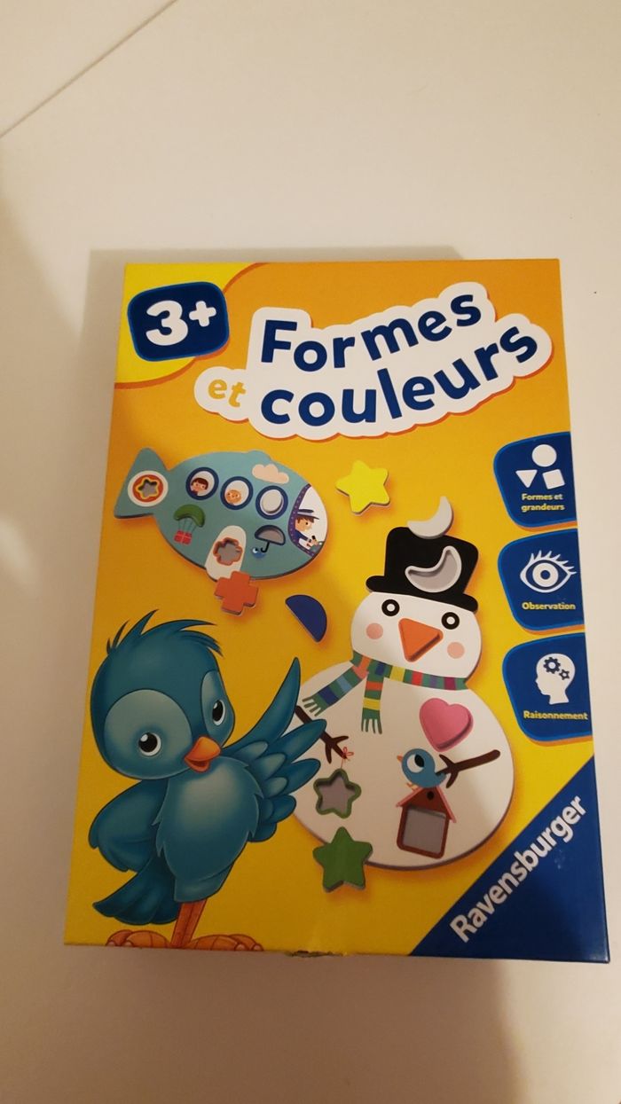 Jeu formes et couleurs - Ravensburger | Beebs