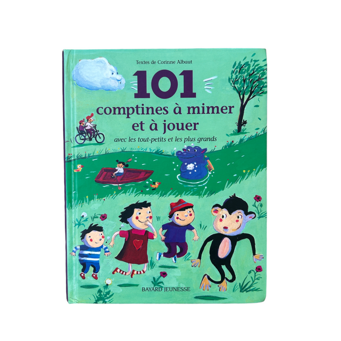 101 comptines à mimer e à jouer - Bayard | Beebs