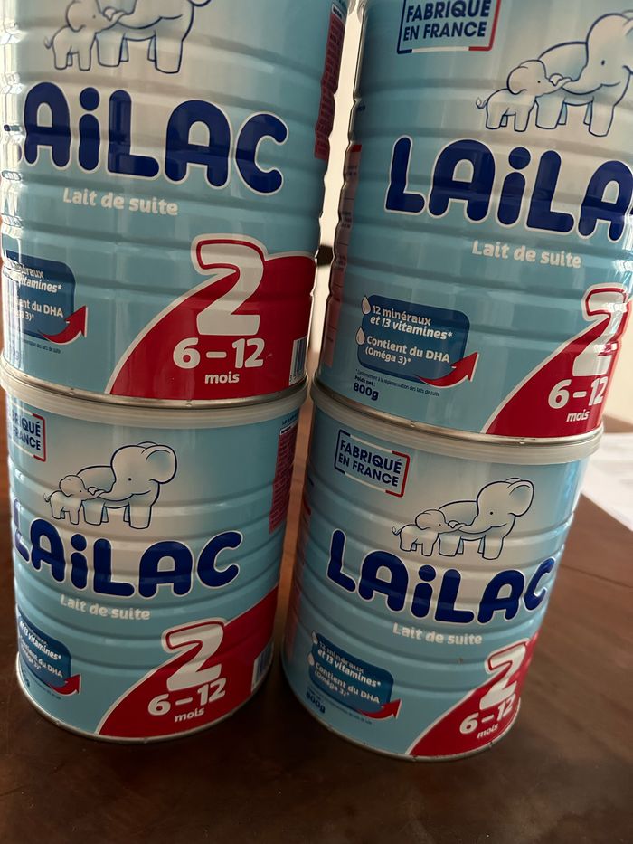 Lait Lailac de 2ème age - Lailac | Beebs by Kiabi