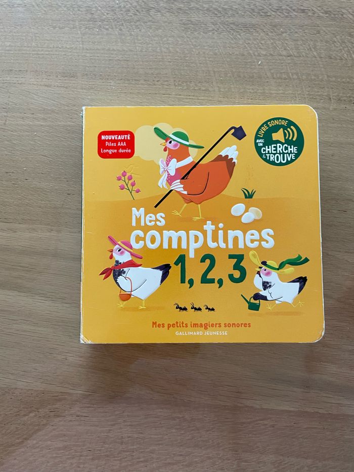 Mes comptines 1,2, 3 - Comptine | Beebs