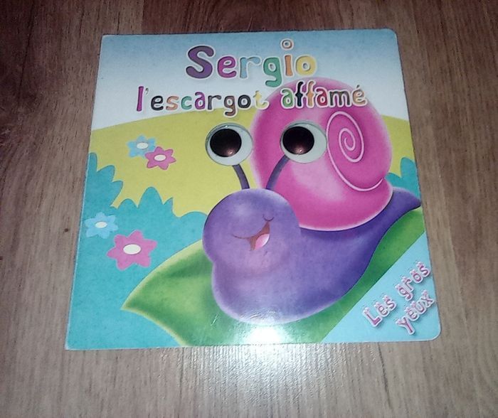 Livre enfant carton, Sergio l'escargot affamé | Beebs by Kiabi
